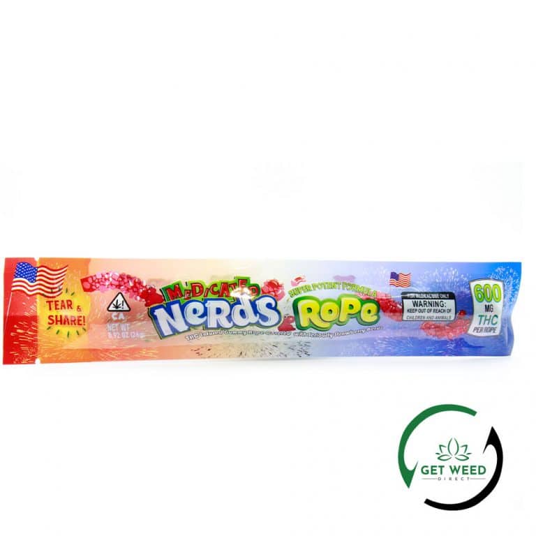Buy NERDS ROPE EDIBLES (600mg) Online - Get Weed Direct